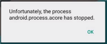 [Gelöst] Android Process Acore wird wiederholt beendet - 4 Tipps