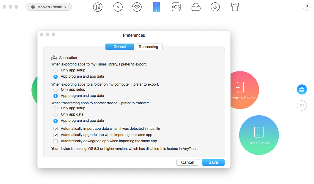 AnyTrans Online Guide –Getting Started