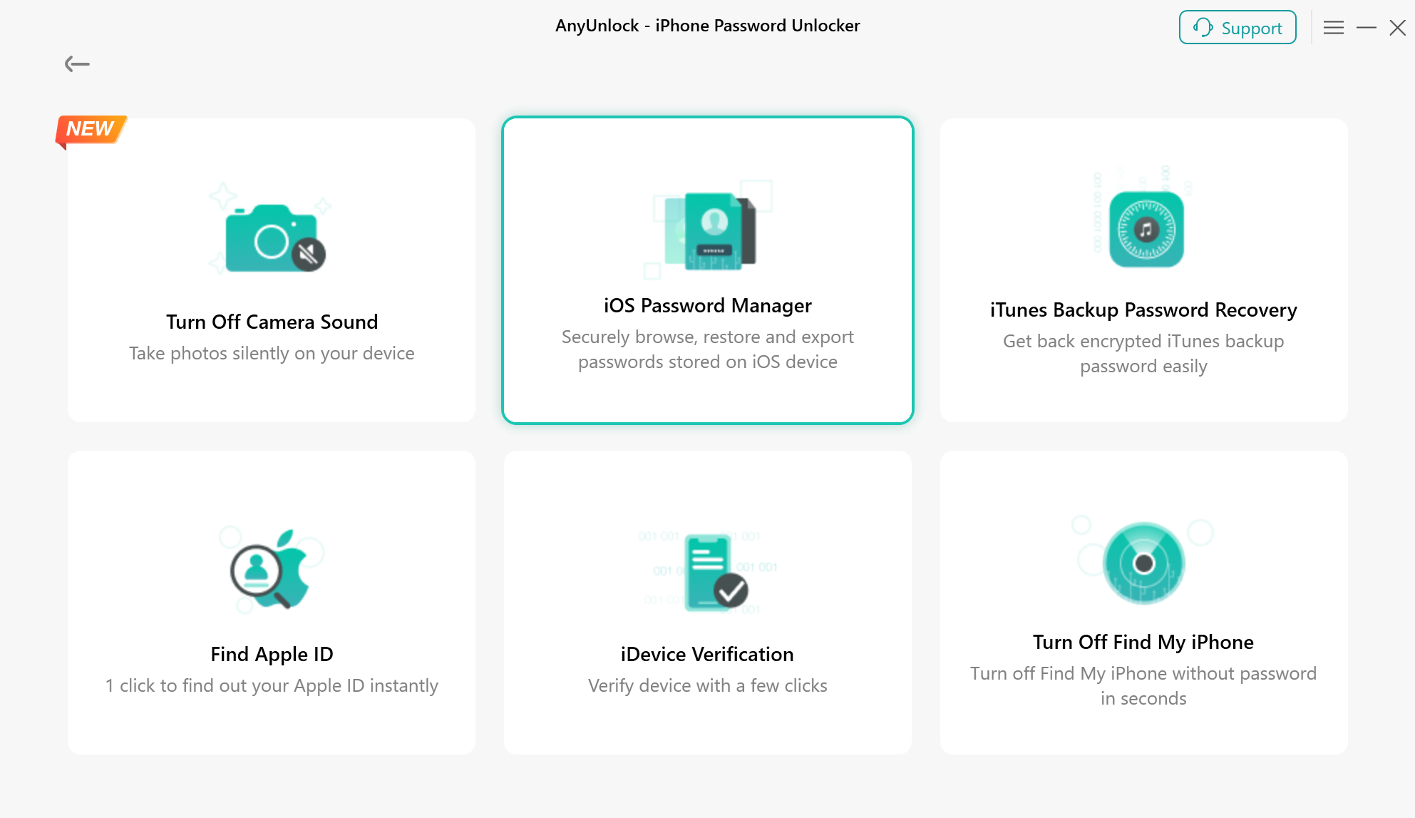AnyUnlock IPhone Password Unlocker User Guide IOS Password Manager