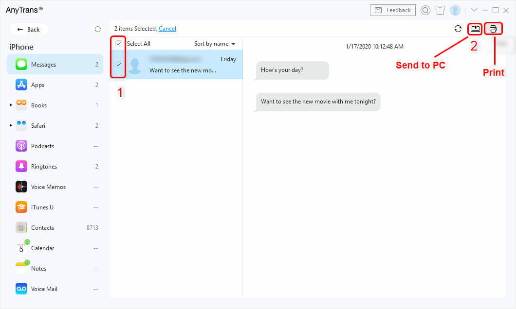 4 Simple Ways To Print Text Messages From IPhone And Android