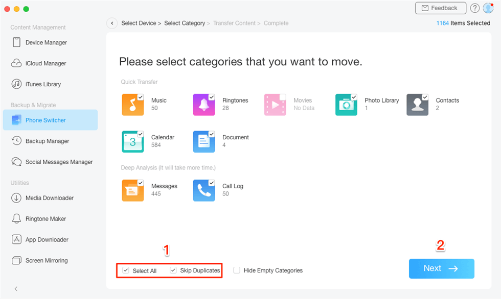 How To Solve Move To Ios Stuck On Transferring Issue Imobie
