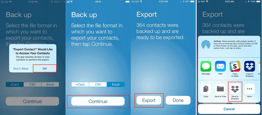 Export IPhone Contacts To Excel Or CSV Without A Hassle