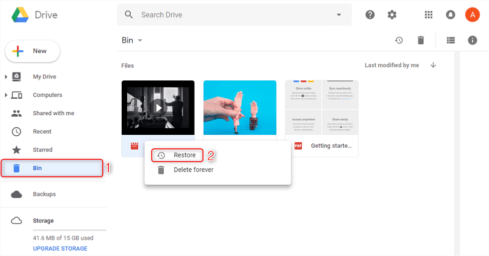 Recover Recently Or Permanently Deleted Files In Google Drive