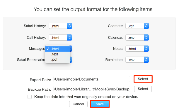 3 Steps to Print Text Messages from iPhone XS (Max)/XR/X/8/7/6s