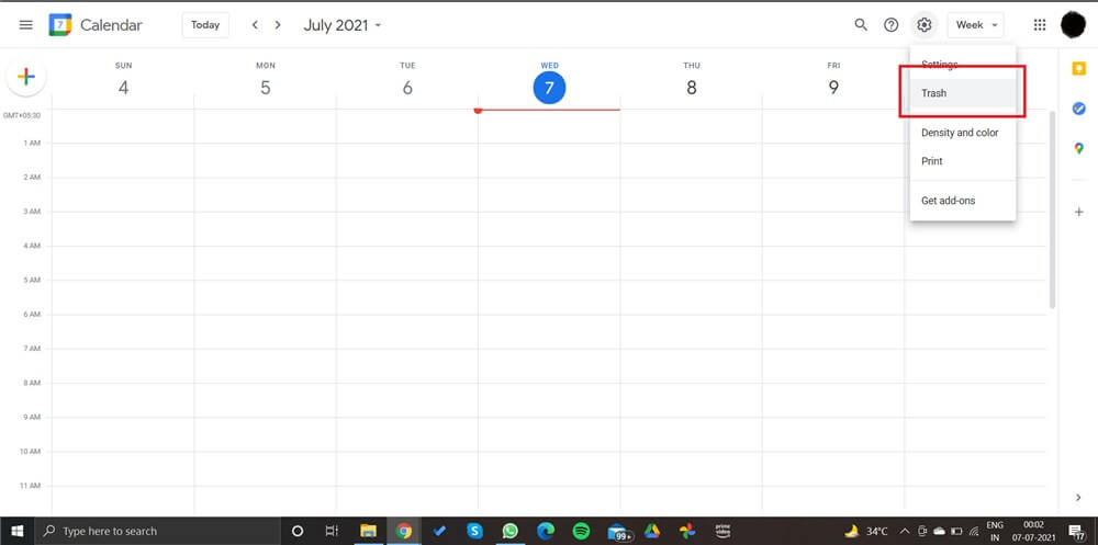 How To Recover A Deleted Google Calendar Event