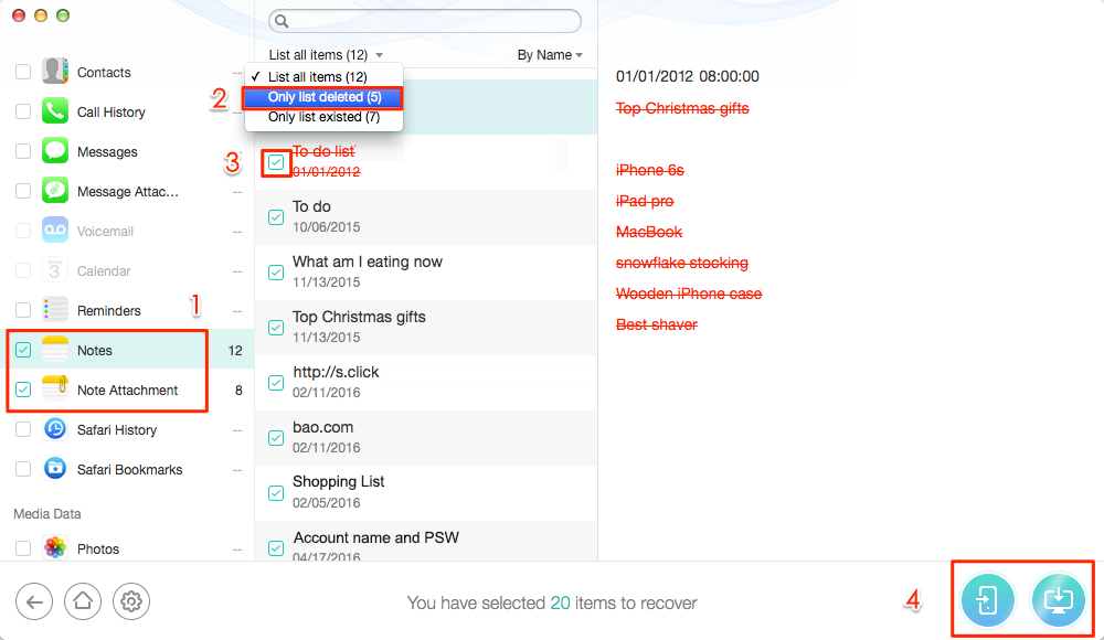 How To Retrieve Lost Notes On IPhone With Few Clicks IMobie
