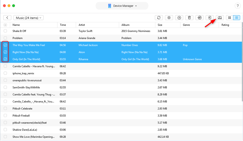 How to Transfer Music from iPhone to Mac EI Capitan - iMobie