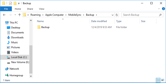 How To Change Itunes Backup Location Network Drive Lasopanight