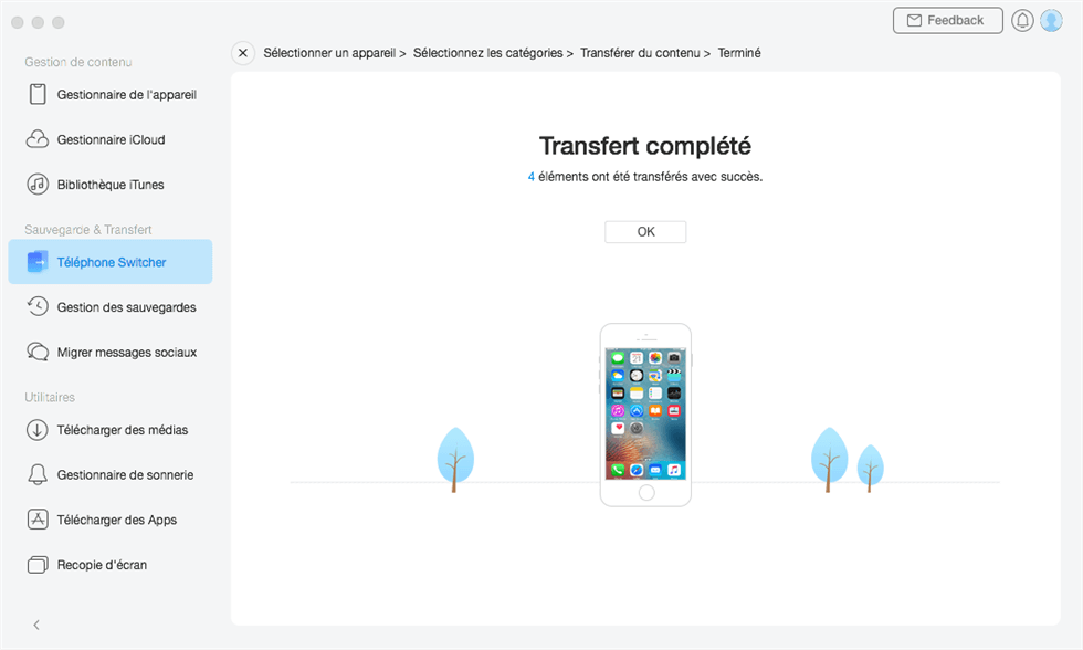 [Gratuit] Transfert de données Android vers iPhone | iMobie