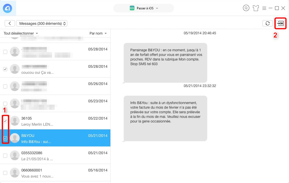 [Direct] Transférer SMS Android vers iPhone | Guide d’iMobie